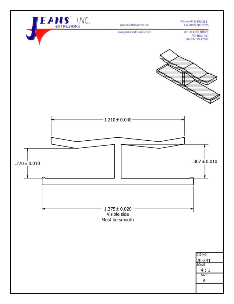 Rigid Trims – Jeans Extrusions